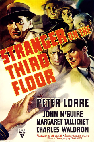 El Extraño del Tercer Piso [Stranger on the Third Floor] (1940) de ...